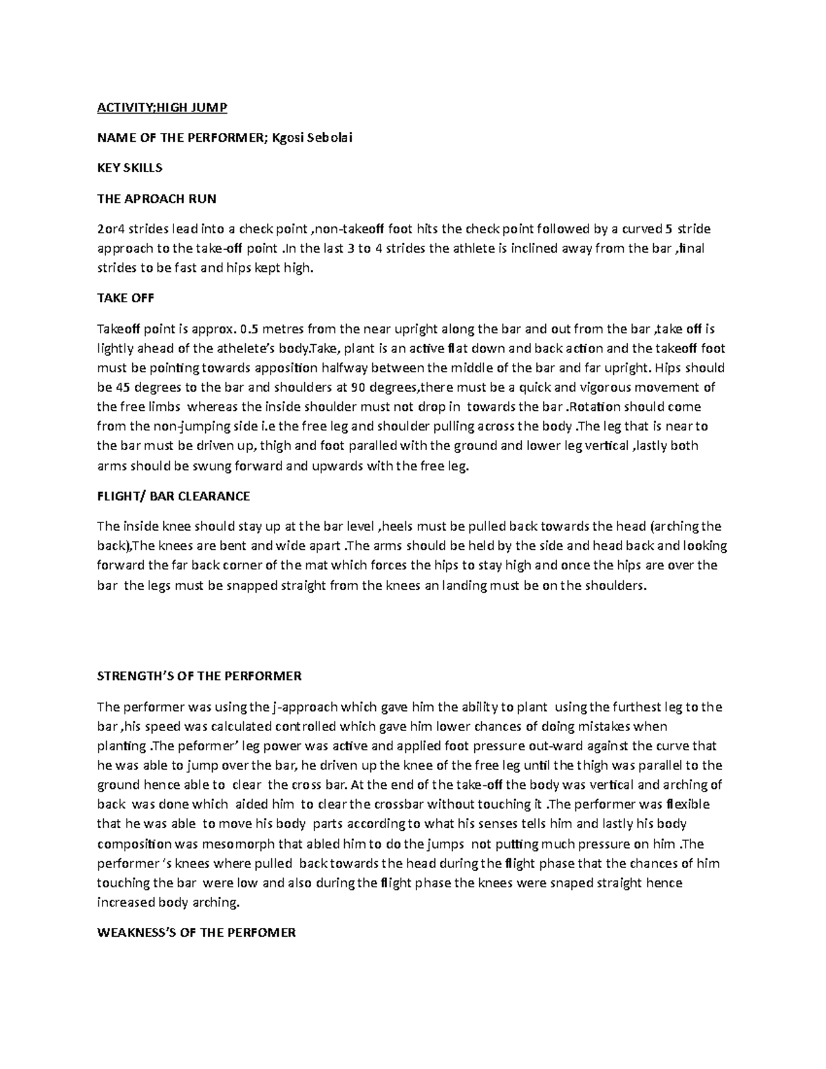 Factors Affecting Performance.docx botho - ACTIVITY;HIGH JUMP NAME OF ...