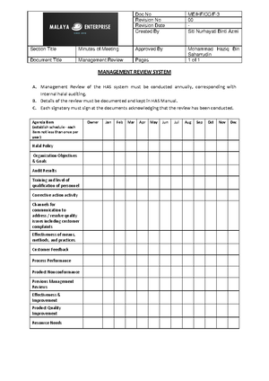 MHMS 2020 - latest standard - i SISTEM PENGURUSAN HALAL MALAYSIA ...
