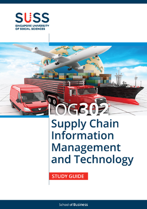 LOG302 Jul21 TMA - TMA Assignment - LOG Supply Chain Information ...