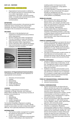 NCM 119 Lecture Prelim Macario - ILOILO DOCTORS’ COLLEGE COLLEGE OF NURSING BATCH 2025 RLE 119 ...
