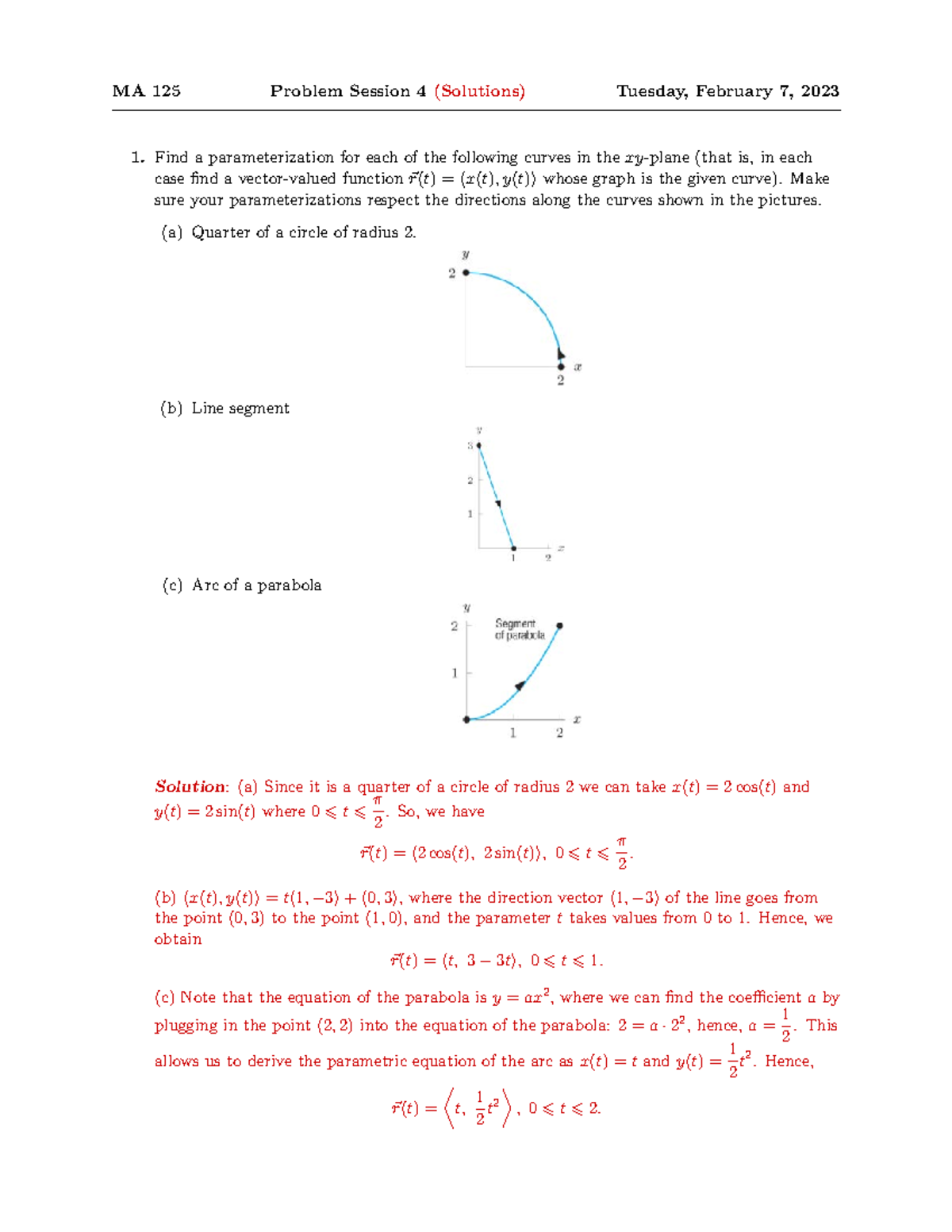 MA125 23S1 Rc4 sol - practice problems related to weekly lecture ...