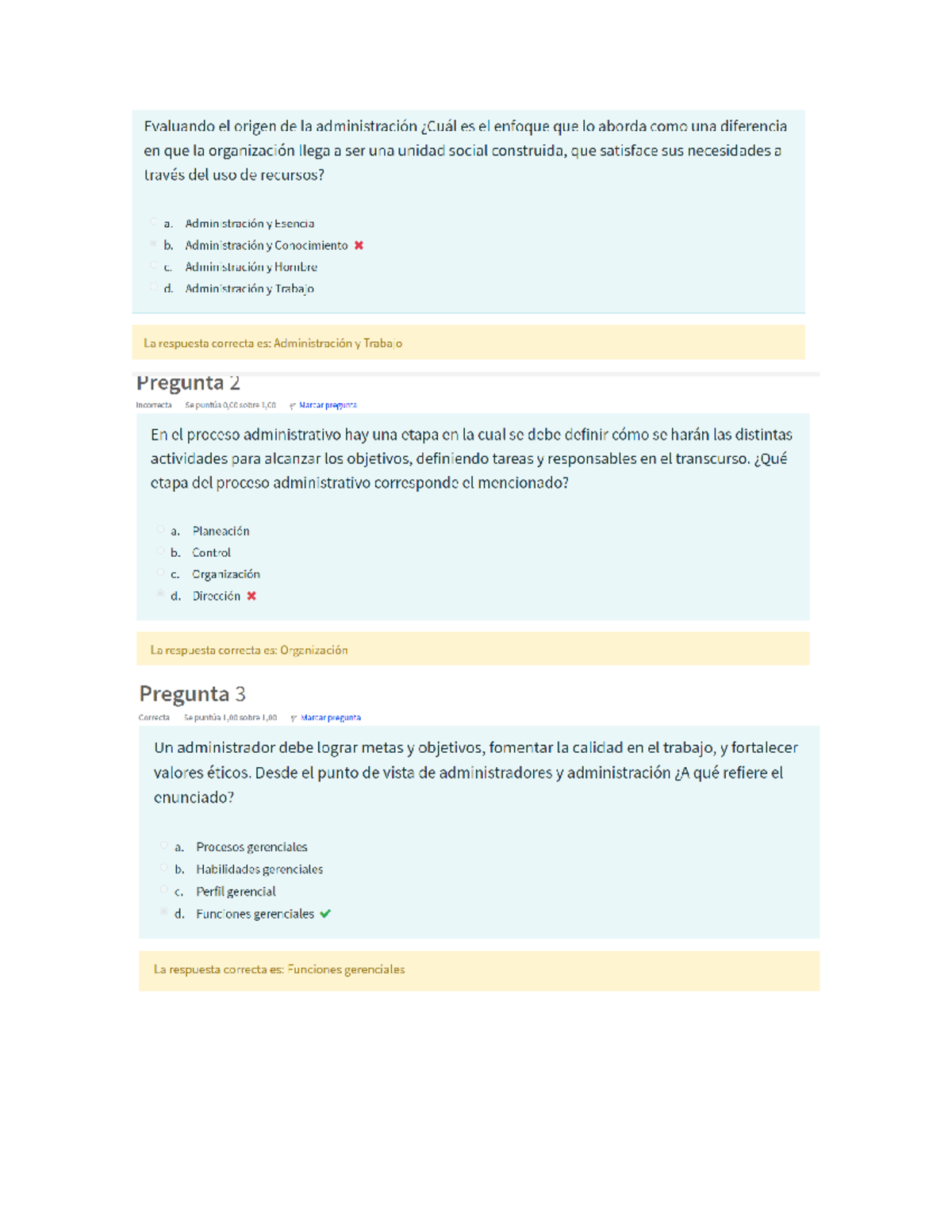 Prueba 1 - Administracion - Studocu