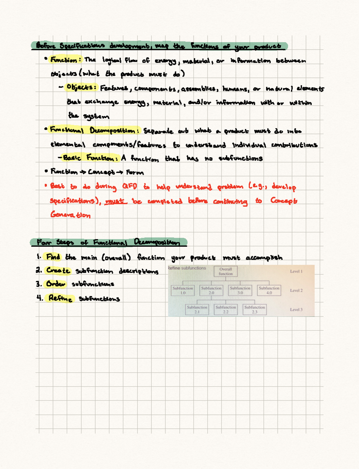 Functional Decomposition - MECH 202 - Studocu