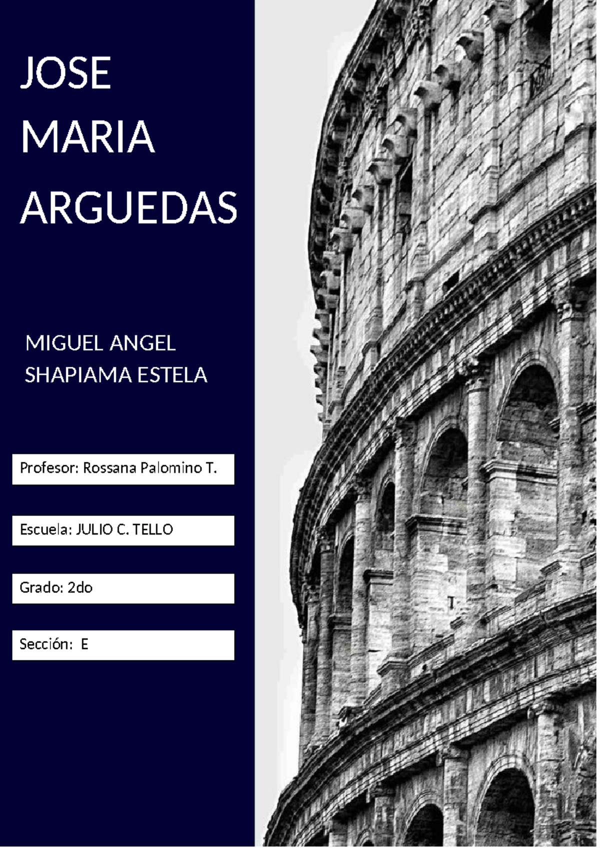 Jose maria arguedas - dvdvd - JOSE MARIA ARGUEDAS MIGUEL ANGEL SHAPIAMA ...
