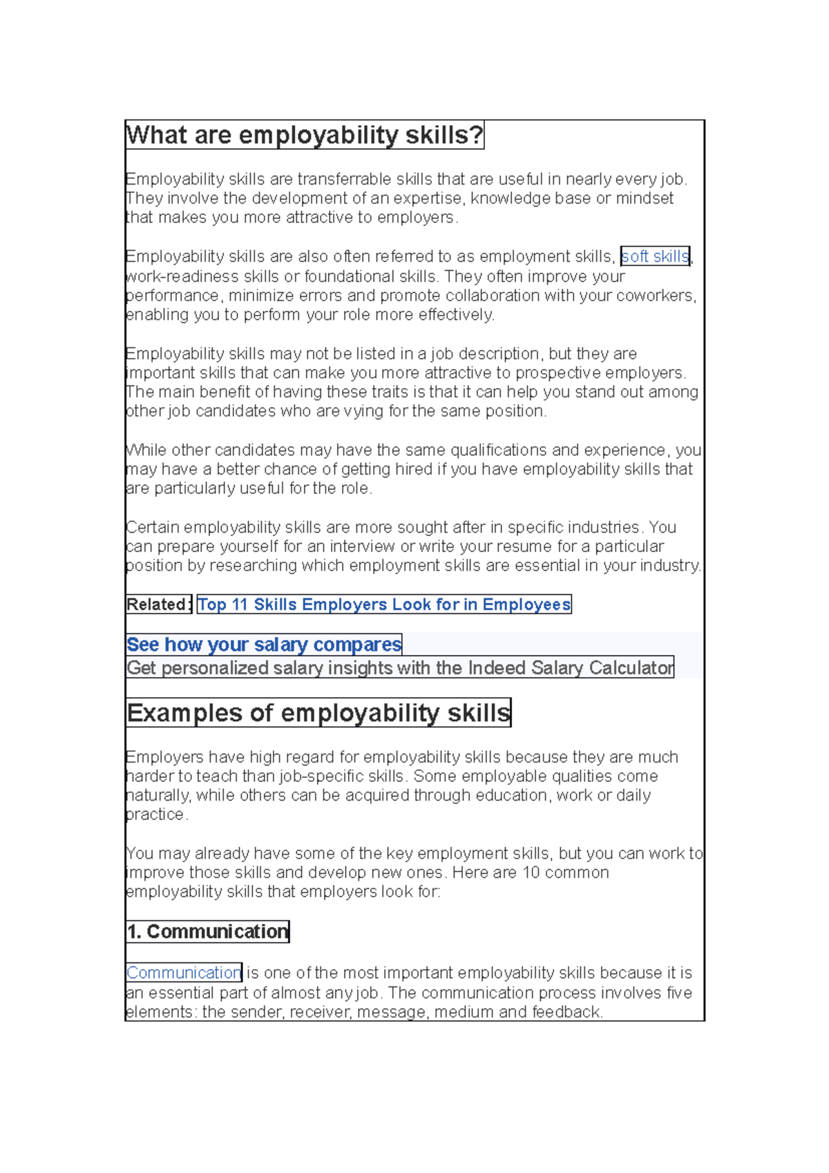 What are employability skills - What are employability skills ...