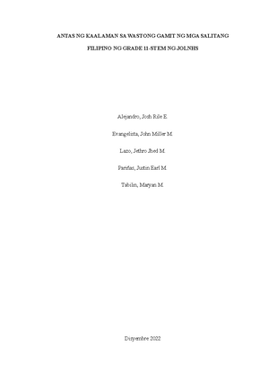 Sabina play script by severino montero - Republic of the Philippines ...