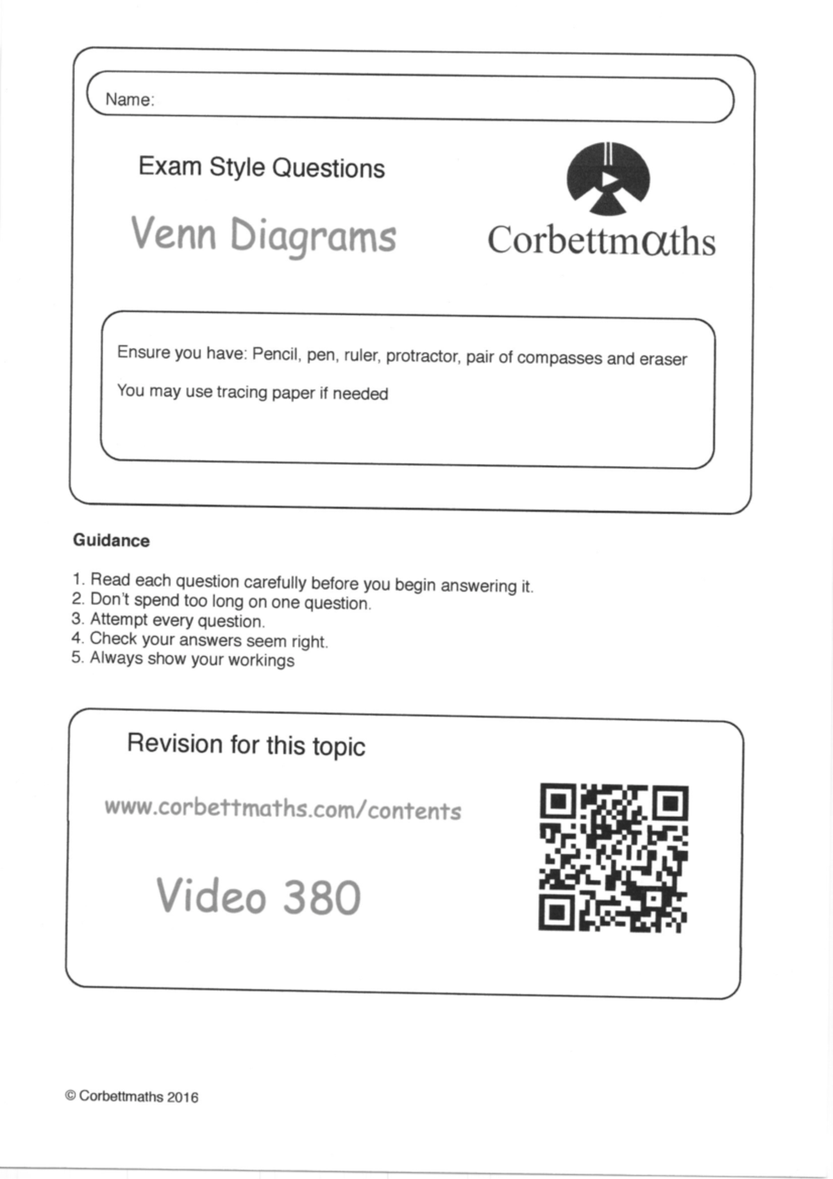 Venn-diagrams-answers - Introduction to computers - Studocu