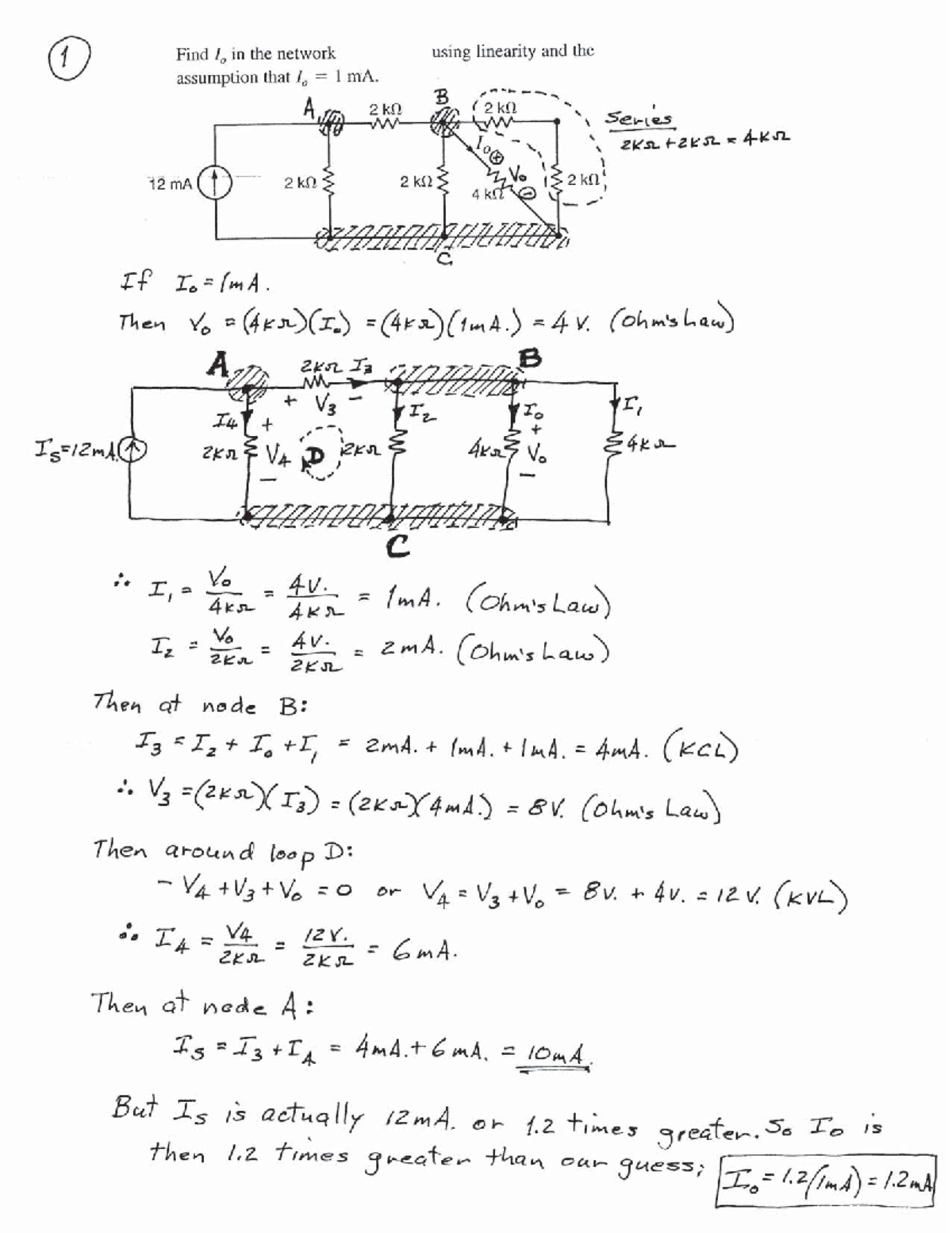 ECE-201-R10 - Electric Circuits CourseWork Recitation Problems with Solutions - ECE 201 - Studocu