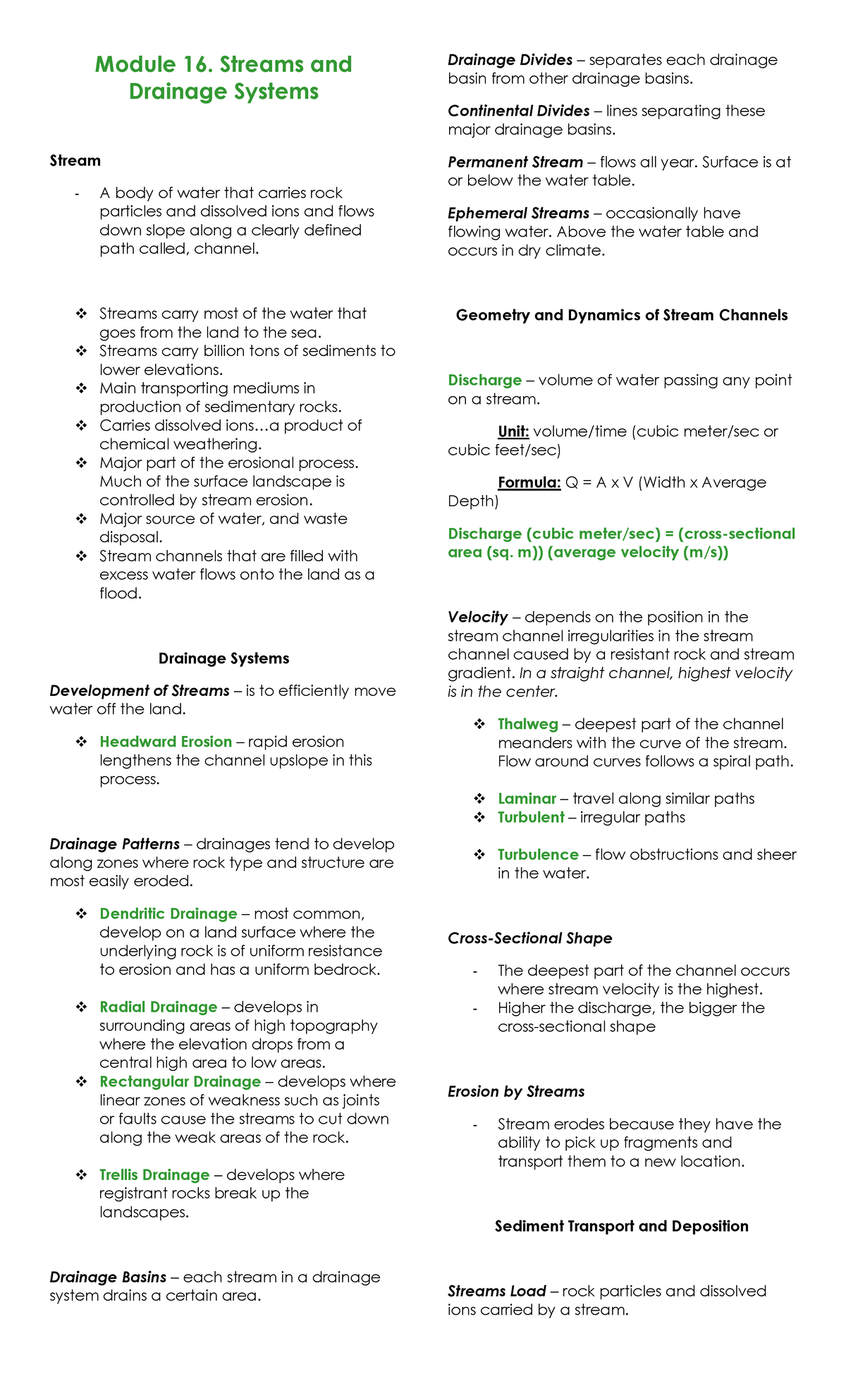 Module-16 - This lecture note is all about groundwater - Module 16 ...