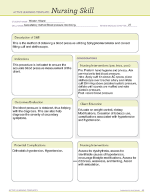 Post mortem care - ACTIVE LEARNING TEMPLATES THERAPEUTIC PROCEDURE A ...