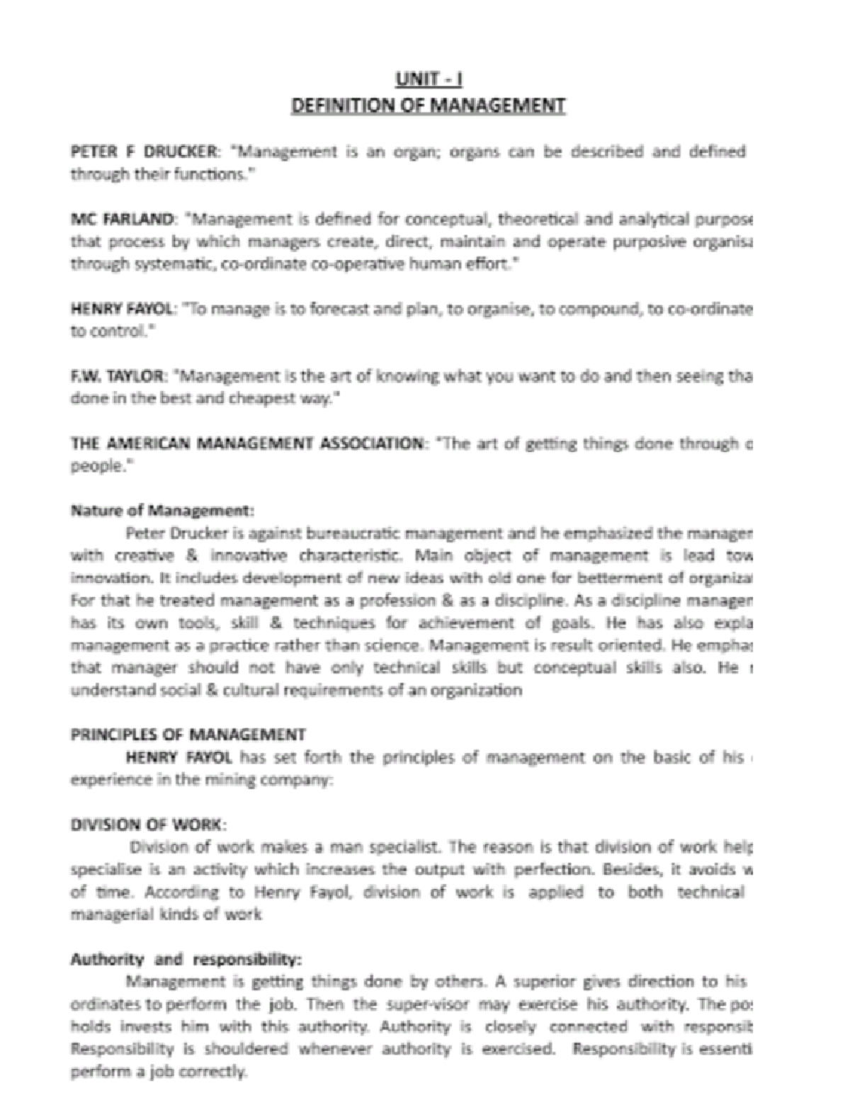 Business studies note - Business management - Studocu