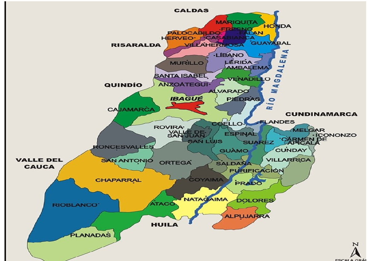 Mapa del tolima - social psychology (social psycology) - Edit - Studocu