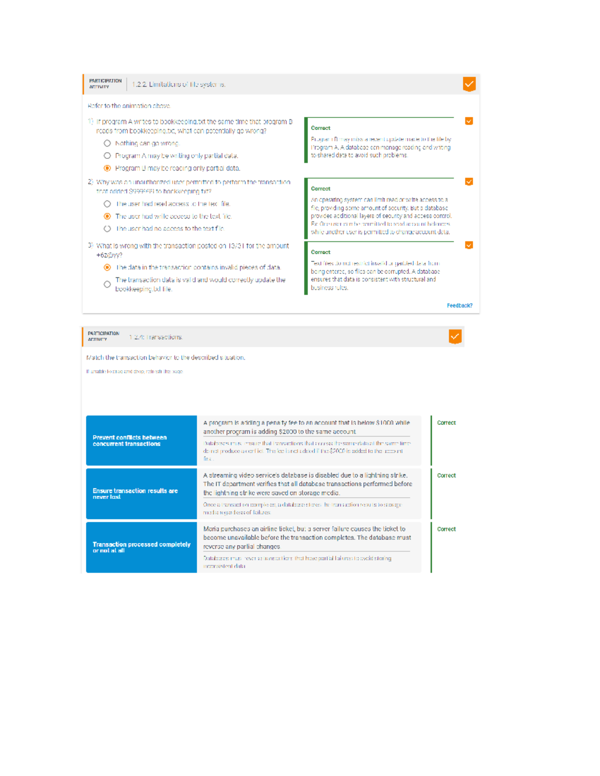 Zybooks - Section 1 - Work - DAD-220 - Studocu