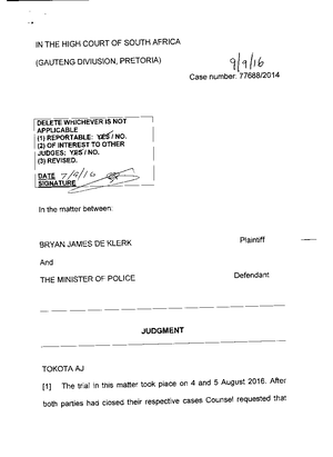 41A Notice - THE HIGH COURT OF SOUTH AFRICA LIMPOPO DIVISION, POLOKWANE ...