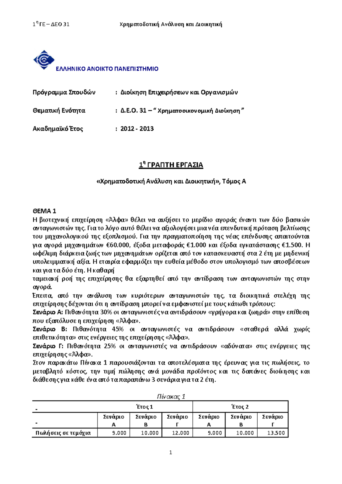 Ασκήσεις ΕΑΠ - Oεσωτερικόςβαθμόςαπόδοσης (EBA ...