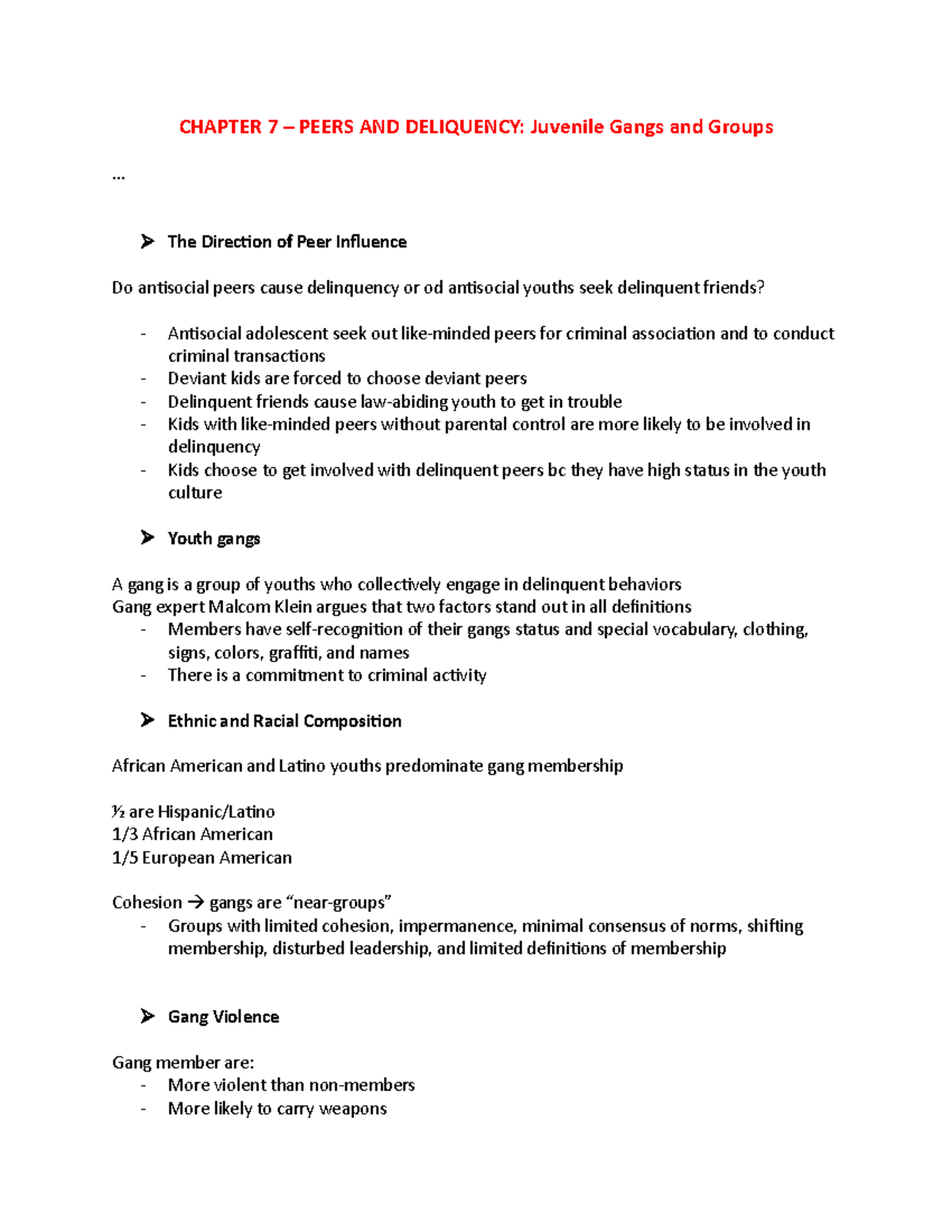 Chap7 2330 - full chapter content peers and delinquency - juvenile ...