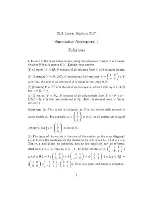 Summative set 1 feedback - Generic Feedback on Summative Assessment 1 ...