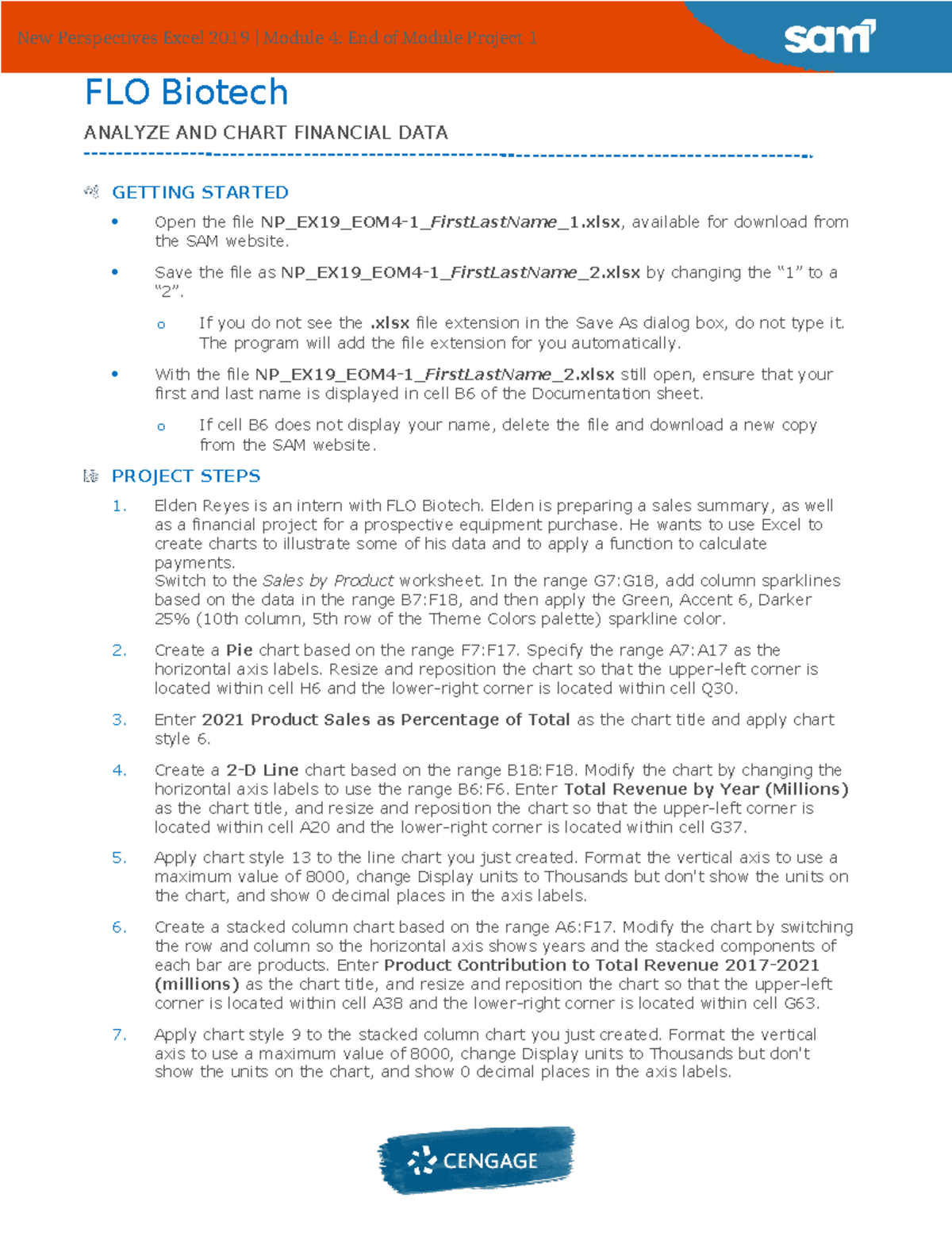 Instructions NP EX19 EOM4-1 - FLO Biotech ANALYZE AND CHART FINANCIAL DATA GETTING STARTED Open ...