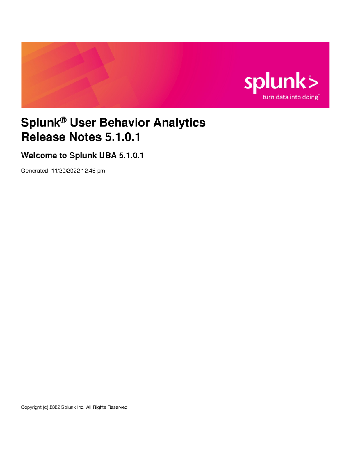 UBA-5.1 - User Behaivor Analytics - Splunk ® User Behavior Analytics ...