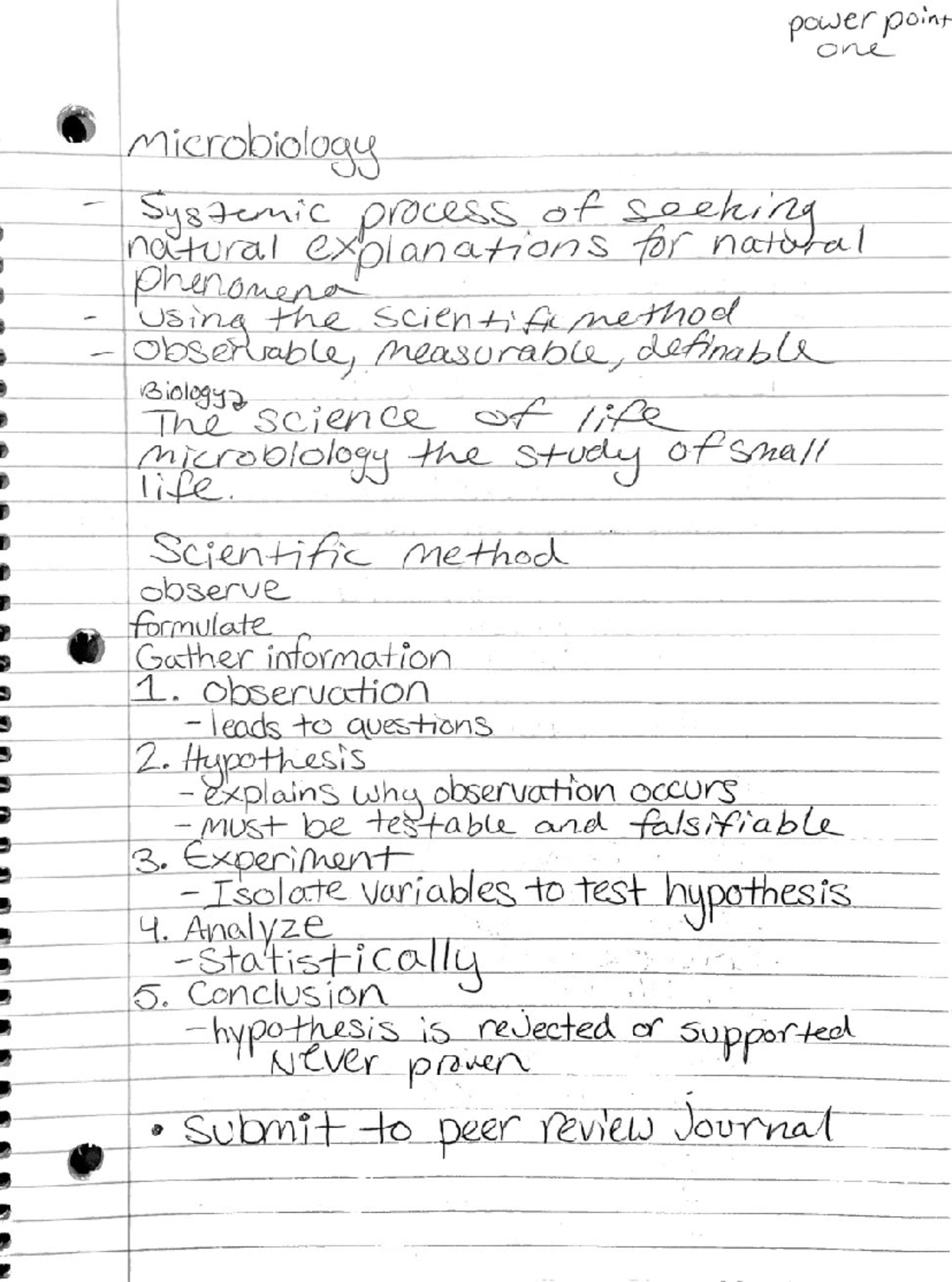 Micro Bio lecture notes 1-4 - BI 234 - Studocu