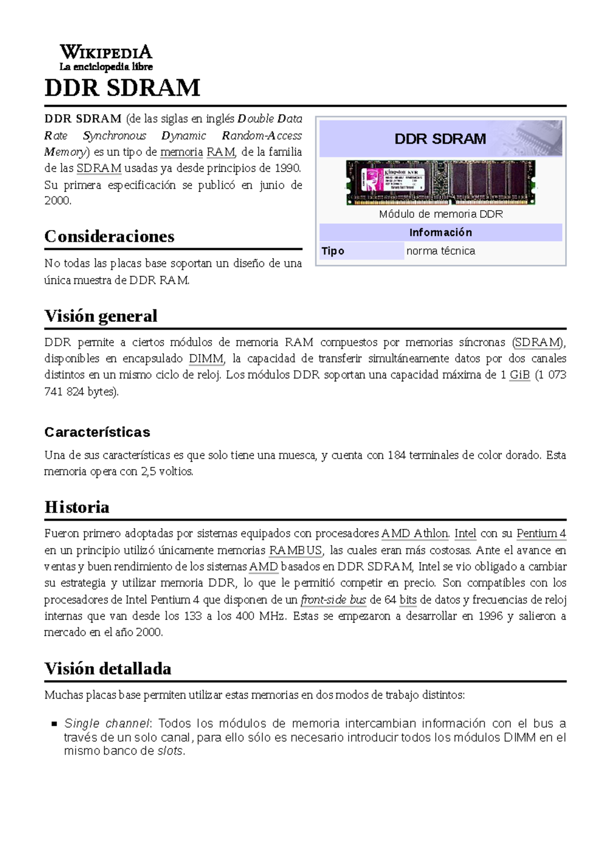 Ddr Sdram Tema De Perifericos Ddr Sdram Módulo De Memoria Ddr