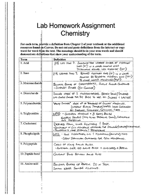 Blood Vessels & Lymphatic System Lab HW 220 - Lab Homework Assignment ...
