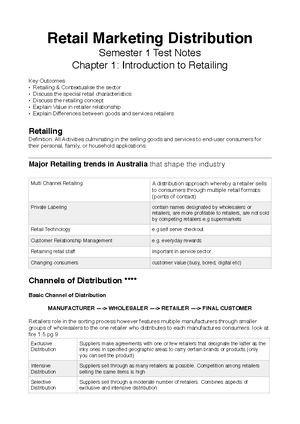 Chapter 3- Strategic Planning in Retailing - Retailing and E-Commerce ...