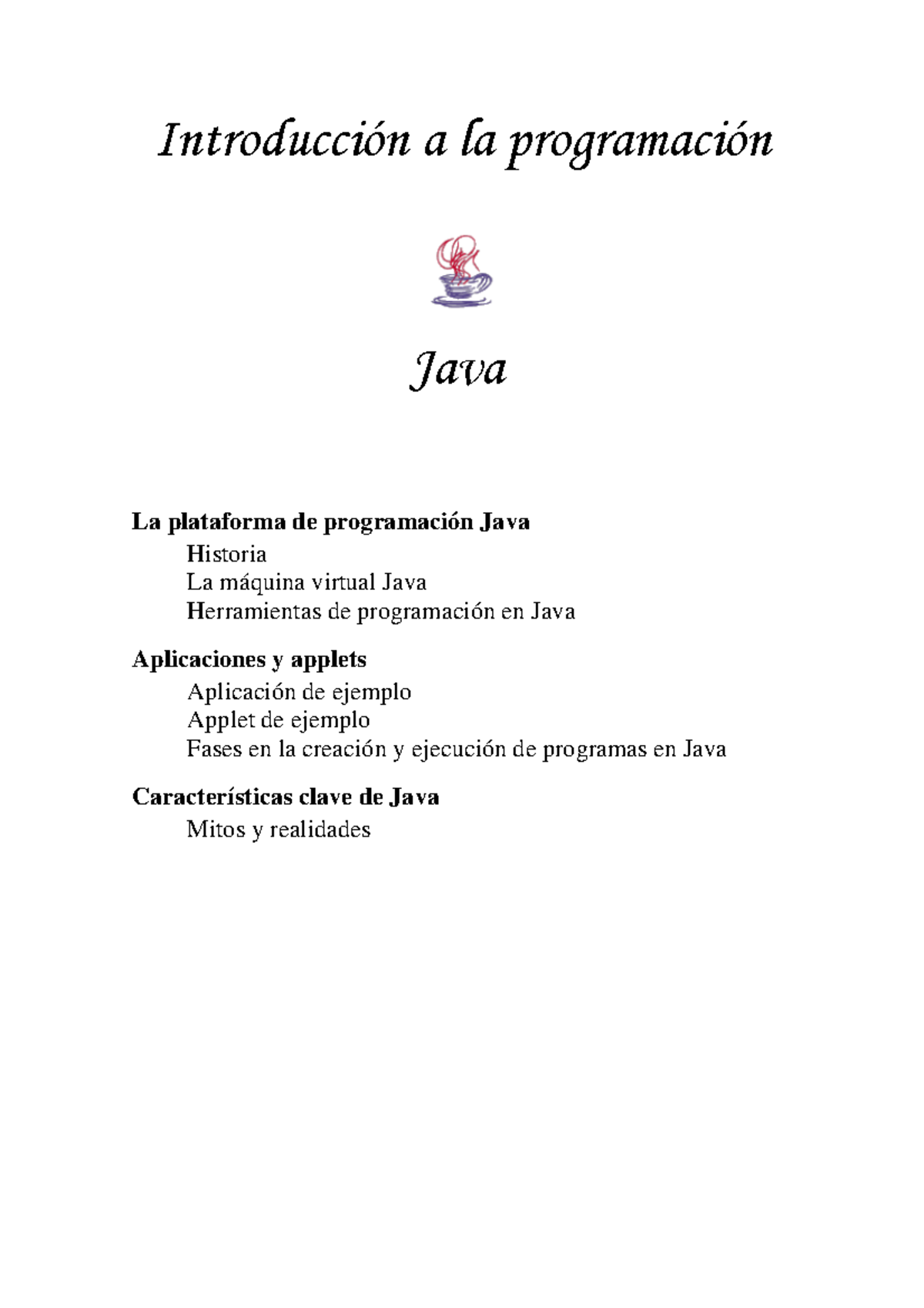 2. Introducción a los Fundamentos de Programación en Java ...