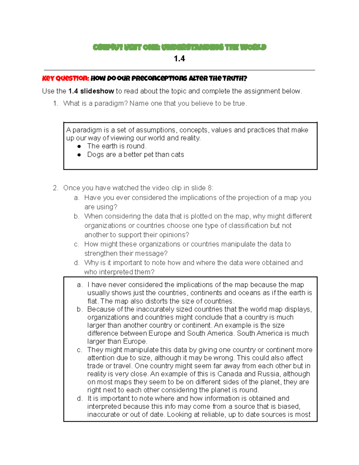 Copy of 1 - Notes on the first ELM of CMN - CGW4U1 Unit ONE ...