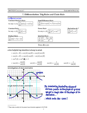 1320G 202209 notes 02 filled - MAT1320 CALCULUS I 2. Function Review ...