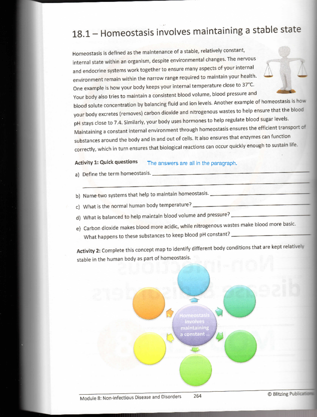 Homeostasis negative feedback loop - 18 Homeostasis involves ...