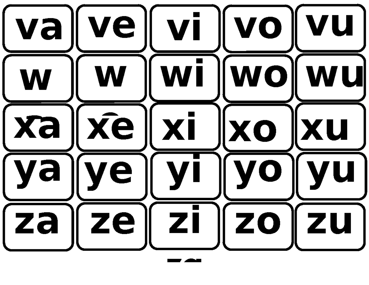 Alfabeto - tutorial - LENGUAJE Y COMUNICACION - JA JA JA J va w xa a ya ...