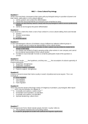 Mental Health MCQ - practice MCQ for each module - Mental Health MCQ ...