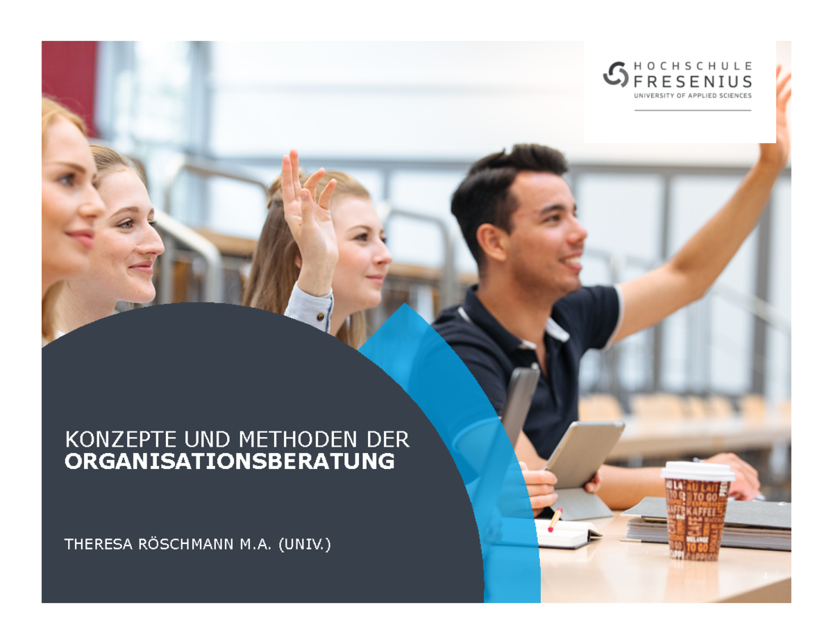 V14 Organisationsberatung Roeschmann - KONZEPTE UND METHODEN DER ...