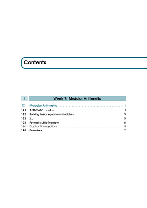 Week7 - Proofs and problem solving 2021/2022 textbook notes. Based on ...