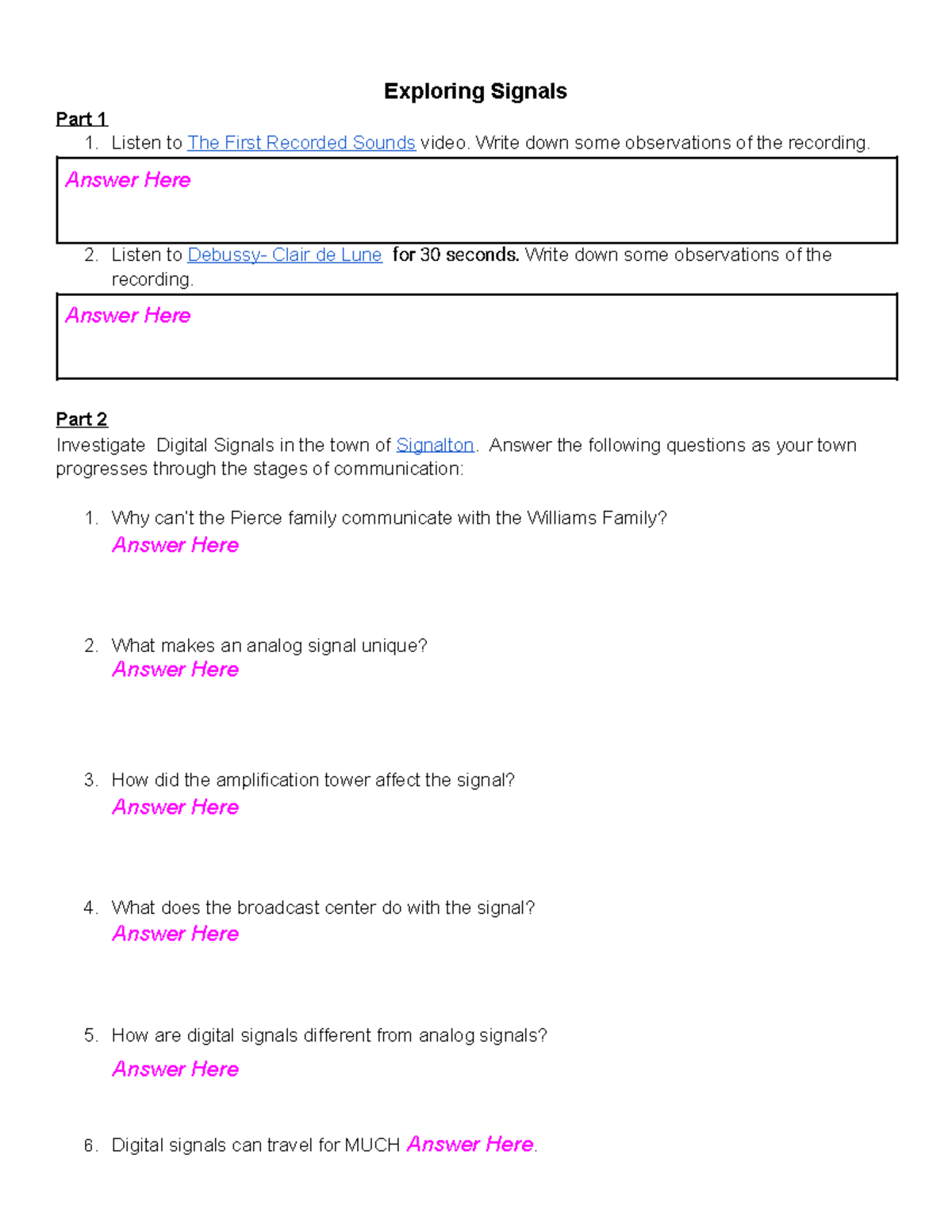 Kole Davis - 21 22 Exploring Signals - Exploring Signals Part 1 1 ...