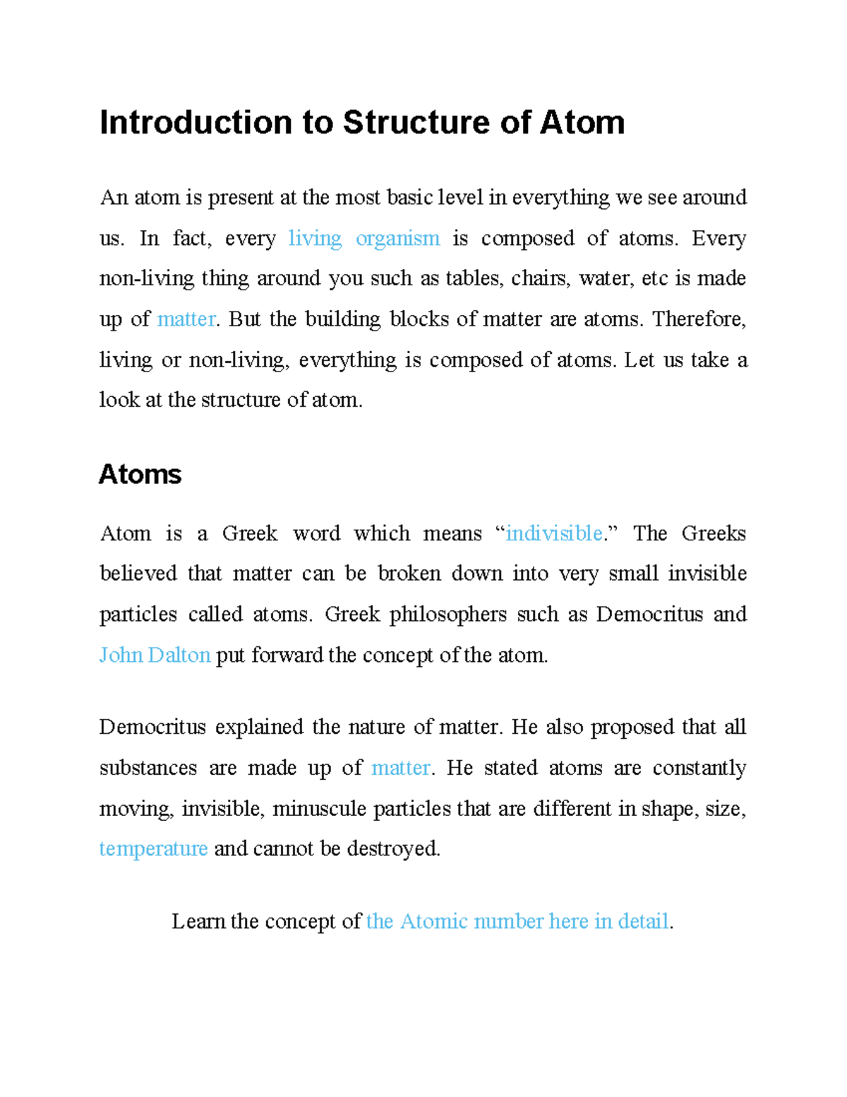 Mediaandpolitics 21 - Useful notes - Introduction to Structure of Atom ...