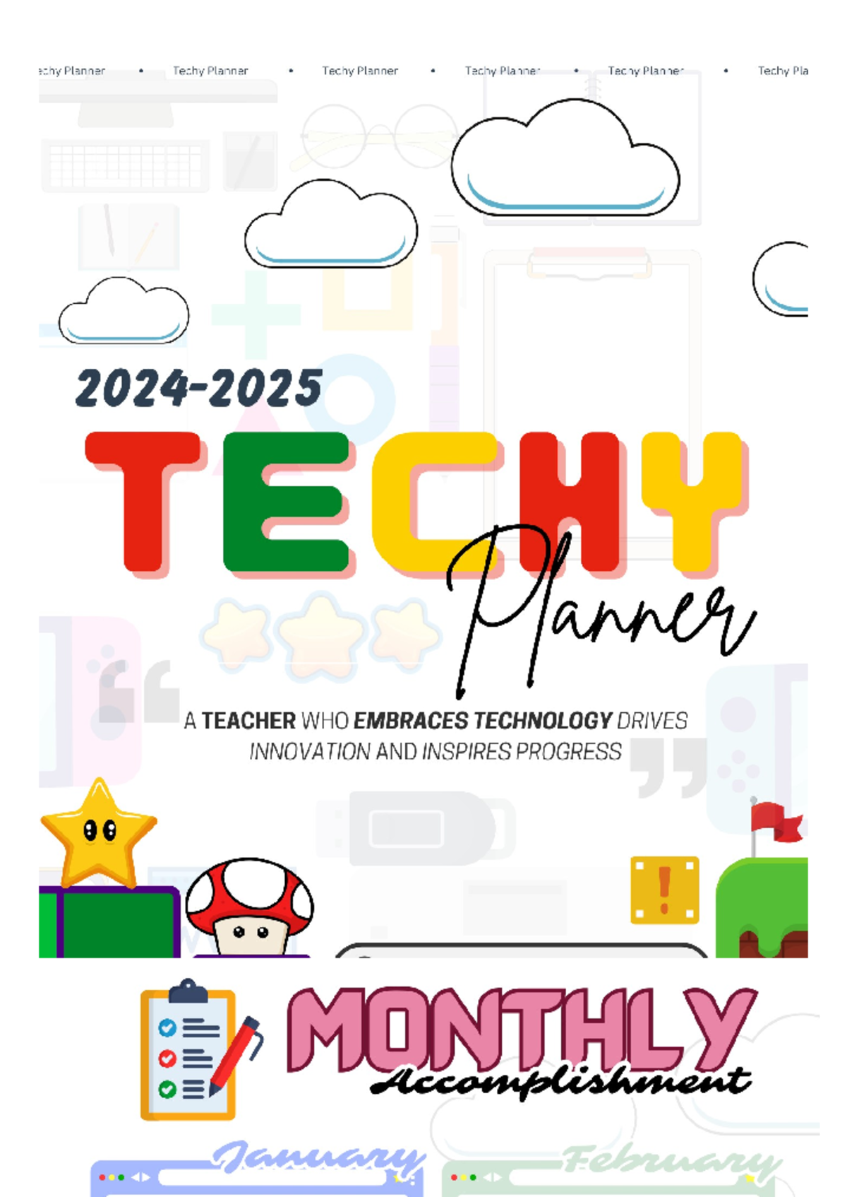 B5-Techy Planner-PT1 - students - echy Planner Techy Planner Techy ...