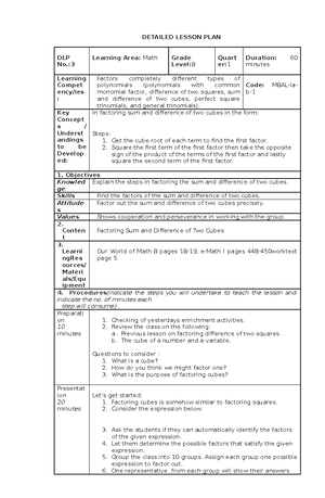 Math 8 Q1 Week 8 - This is Math 8 Quarter 1 Week 8 Module - SYSTEMS OF ...