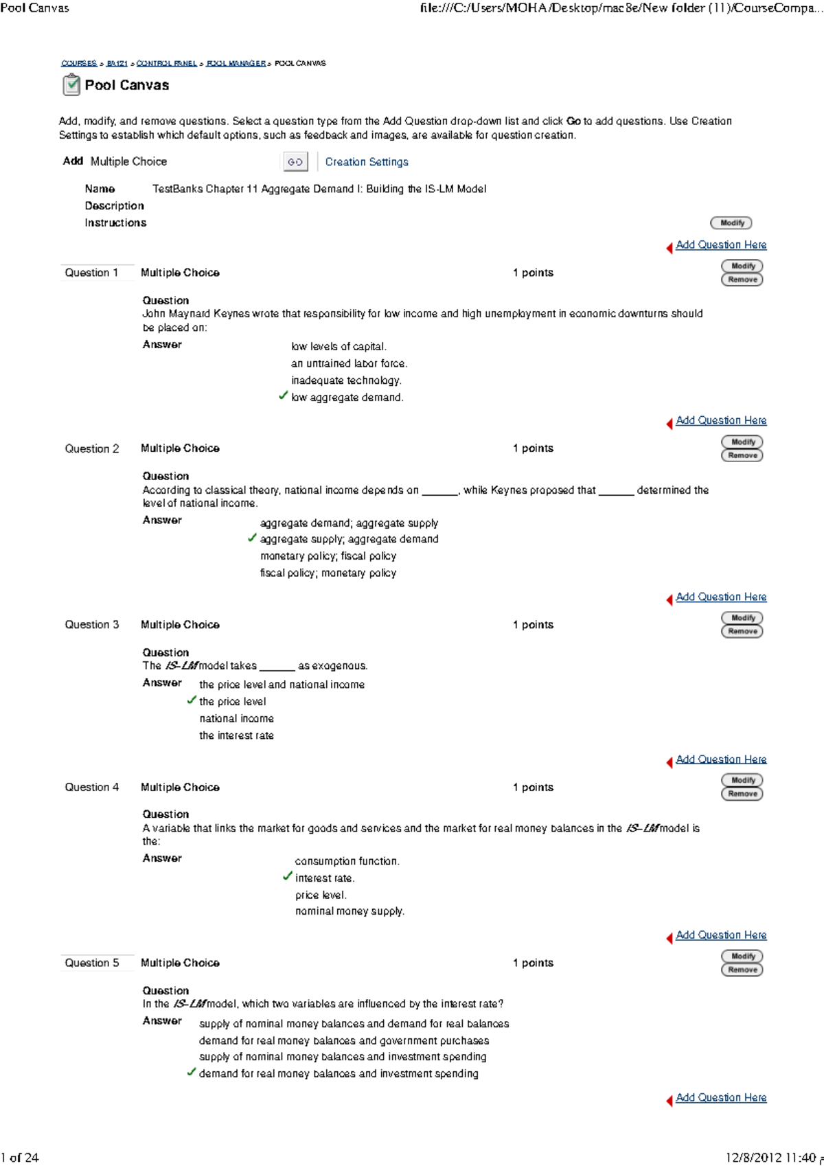 Intermediate Macro Testbanks - COURSES > BA121 > CONTROL PANEL > POOL ...