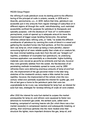 MG 305 Major Project Assignment - Business Plan - MG305-MAJOR GROUP ...