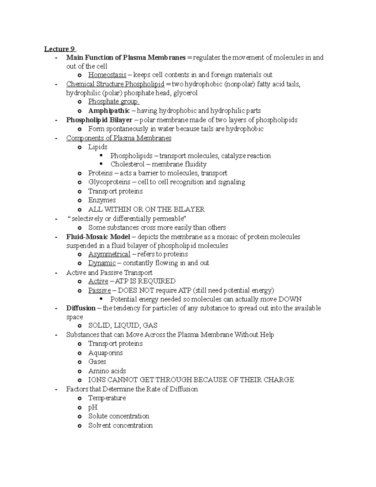 Biology - Unit 2 - study guide - Deprecated API usage: The SVG back-end ...
