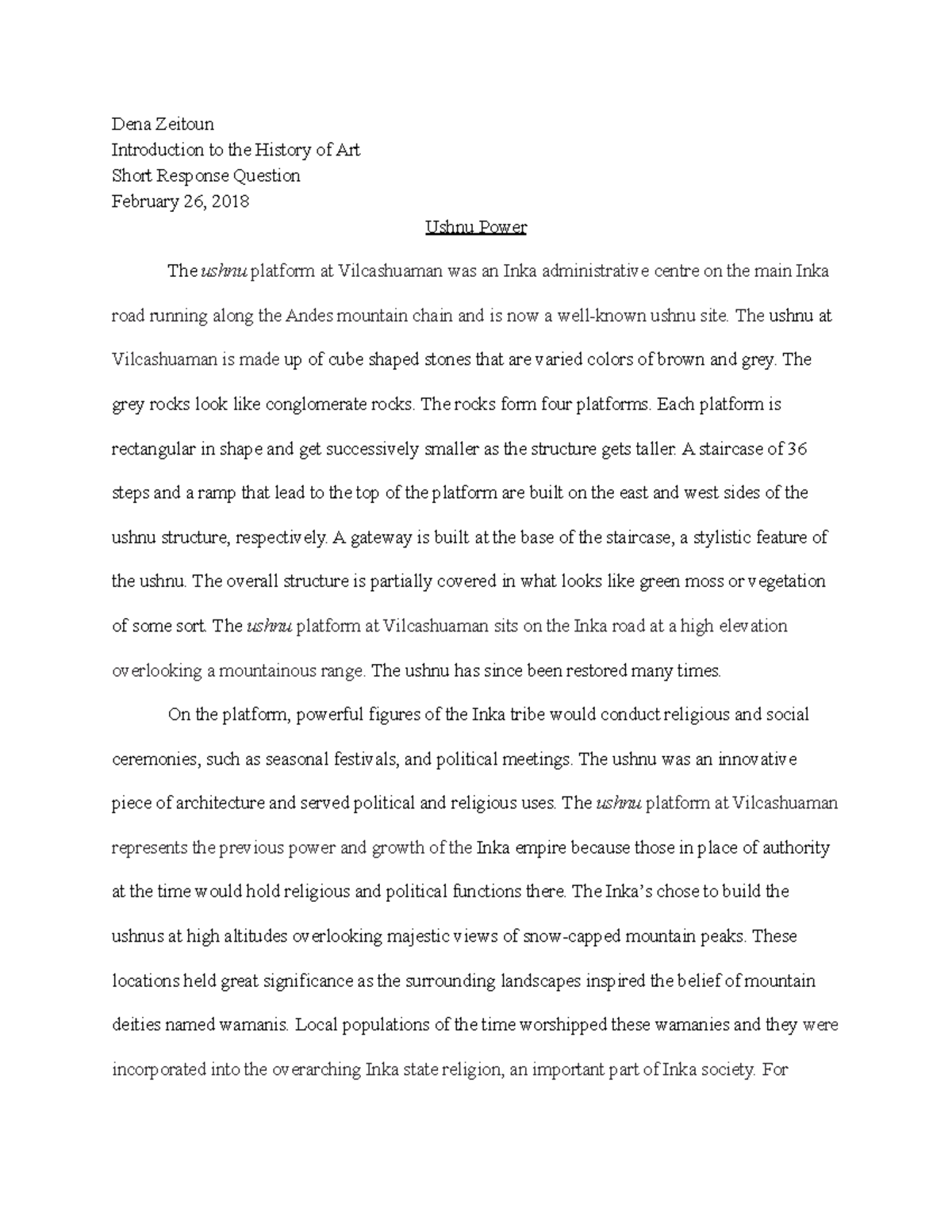 Art History - notes that can contain pictures of the midterm, cheat ...