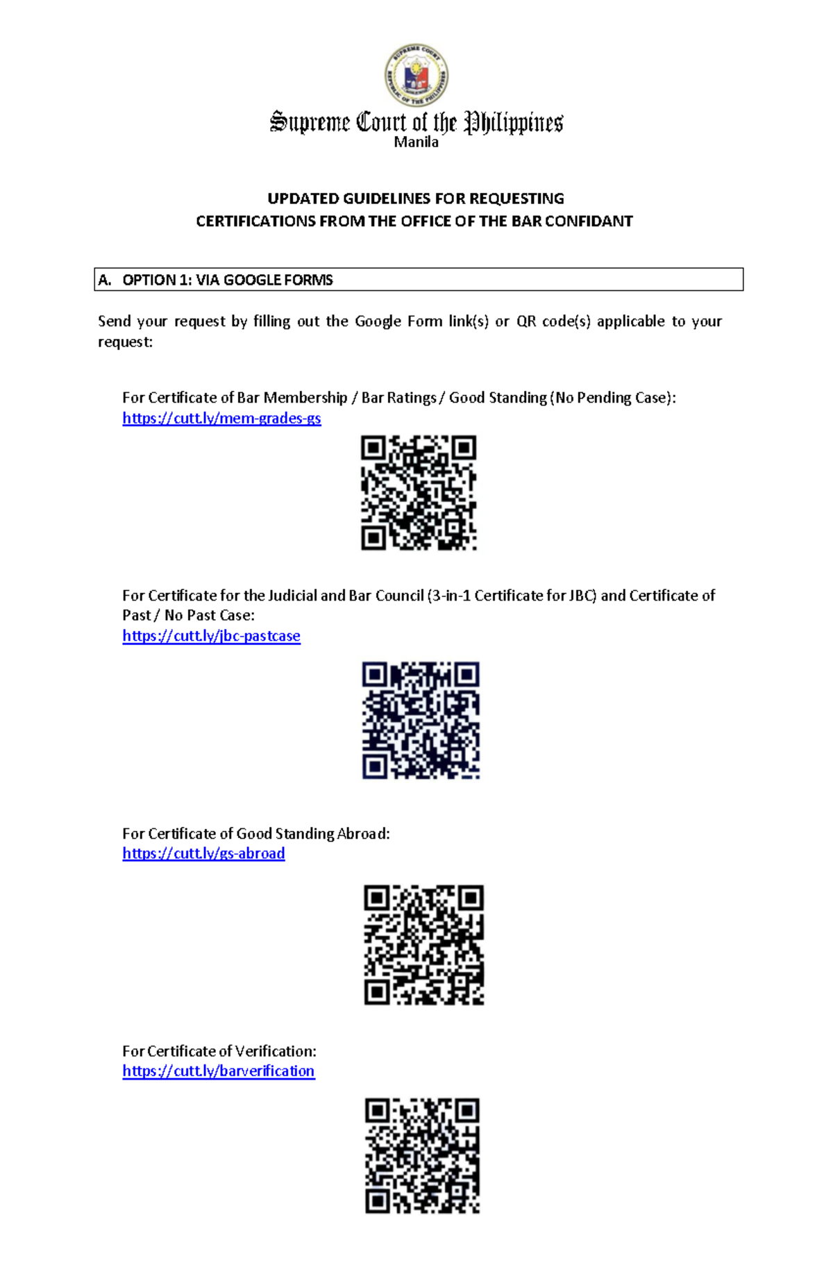 Revised-2022-OBC- Guidelines-signed - Manila UPDATED GUIDELINES FOR REQUESTING CERTIFICATIONS ...