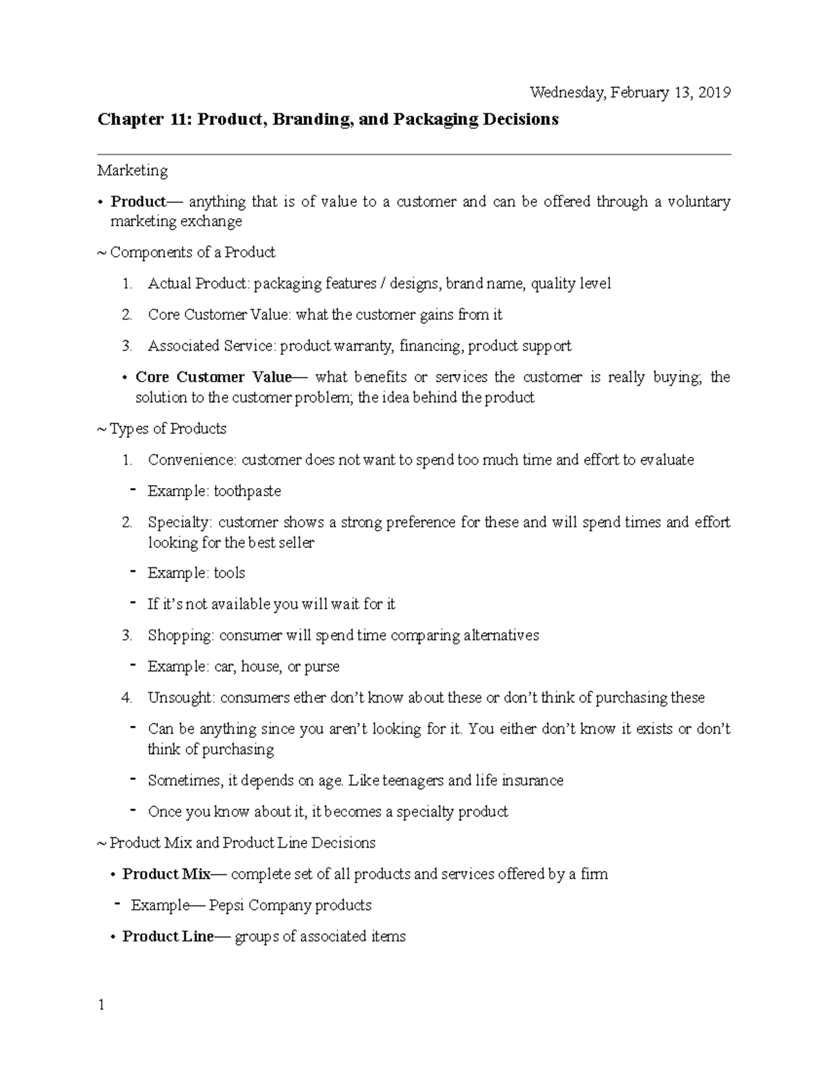 Chapter 11- Product Branding and Packaging Decisions - Chapter 11 ...