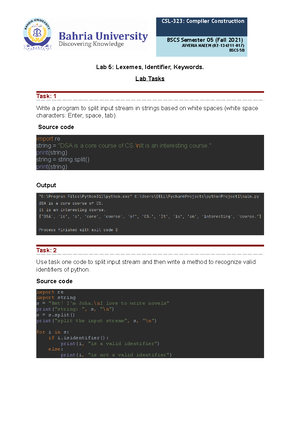 OS LAB 4 - these are my lab performance - Lab 04: Pipes , Filters and ...
