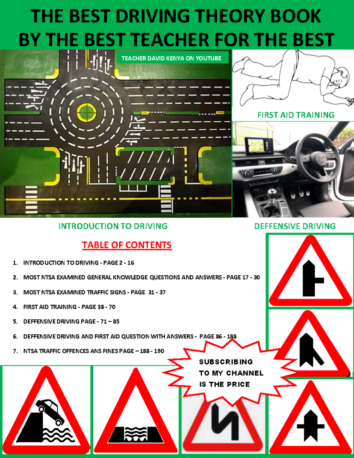 THE BEST Driving Theory BOOK 095421 - T E A C H E R D A V I D K E N Y A ...