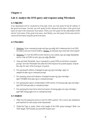 Lab 10 - Dynamic addressing and dynamic routing - Configure a DHCP ...