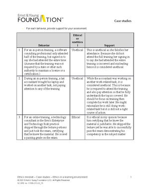 Analytics mindset case study - PART I - Analytics mindset TechWear Part I: Background: TechWear ...