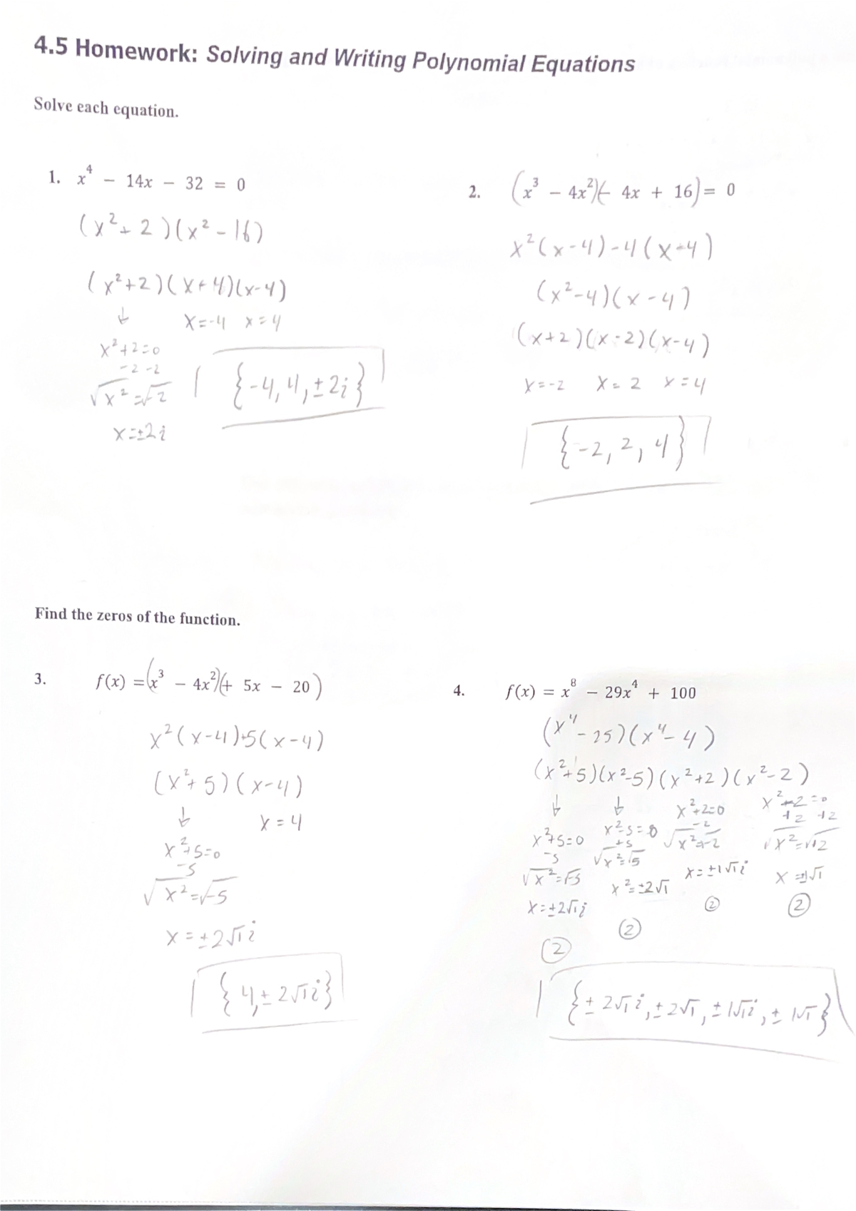 1.3 Homework Solving and Writing Equations - Studocu